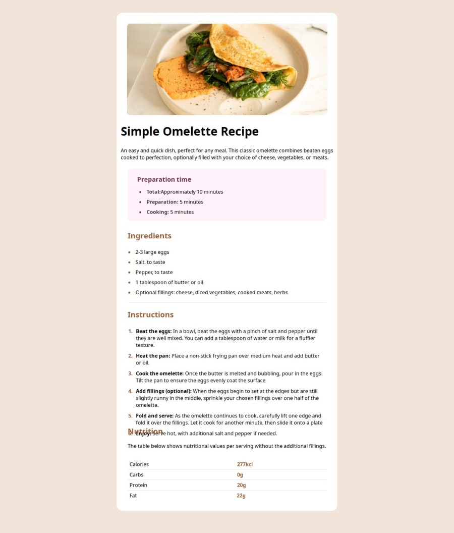Frontend Mentor Simple Landing Page With Css And Html Coding Challenge Solution