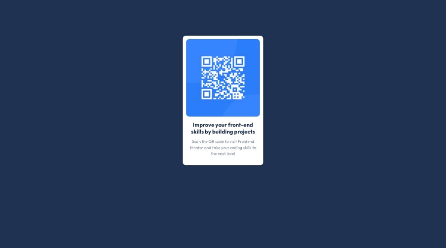 Frontend Mentor Qr Code Component With React Bootstrap Coding Challenge Solution