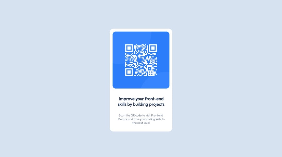Frontend Mentor Qr Code With Html Css Coding Challenge Solution 3537