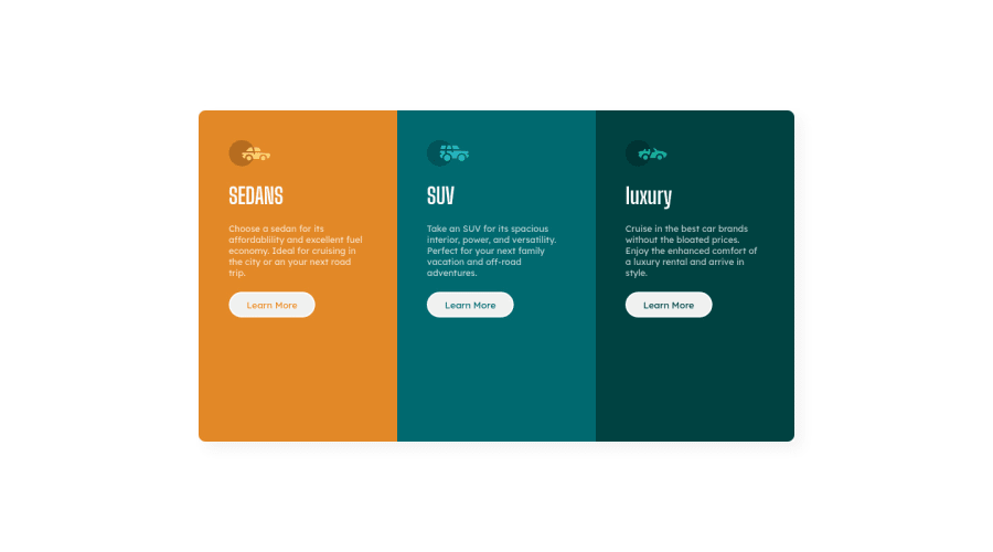 Frontend Mentor 3 Component Preview Card Using Html And Css Coding