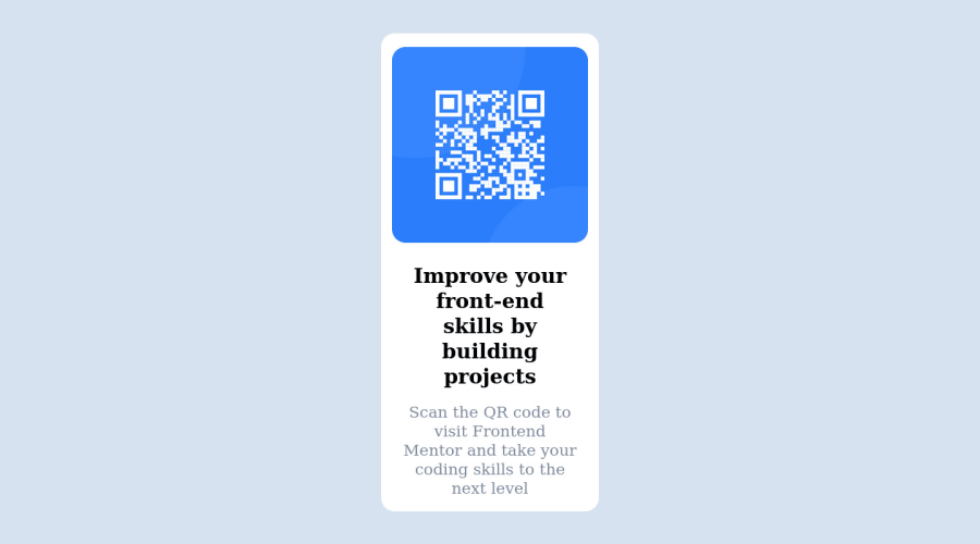 Frontend Mentor Qr Code Challenge Using Reactjs Coding Challenge Solution