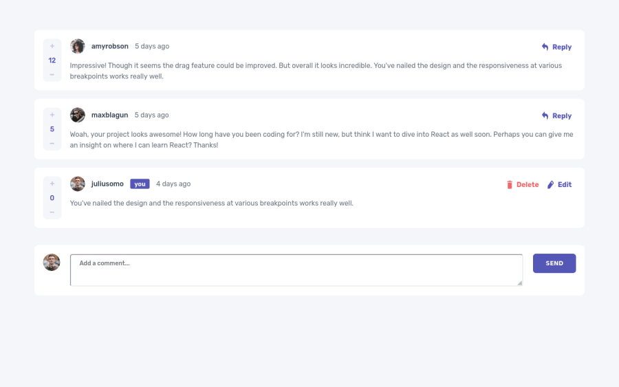 Frontend Mentor Angular Coding Challenge Solution
