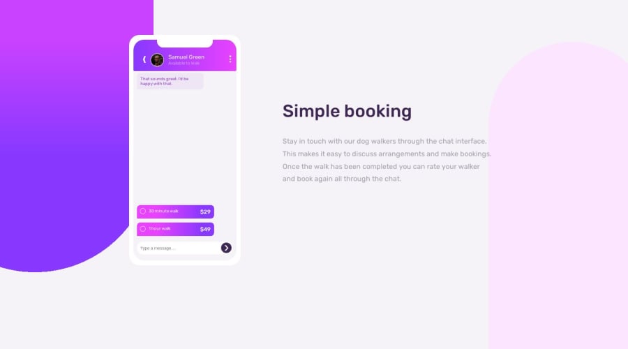 Frontend Mentor | Chat app CSS illustration coding challenge solution Frontend Mentor | Chat app CSS illustration coding challenge solution