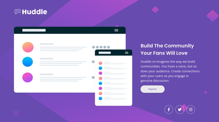 Frontend Mentor Scss Grid And Flexbox Layout Coding Challenge Solution