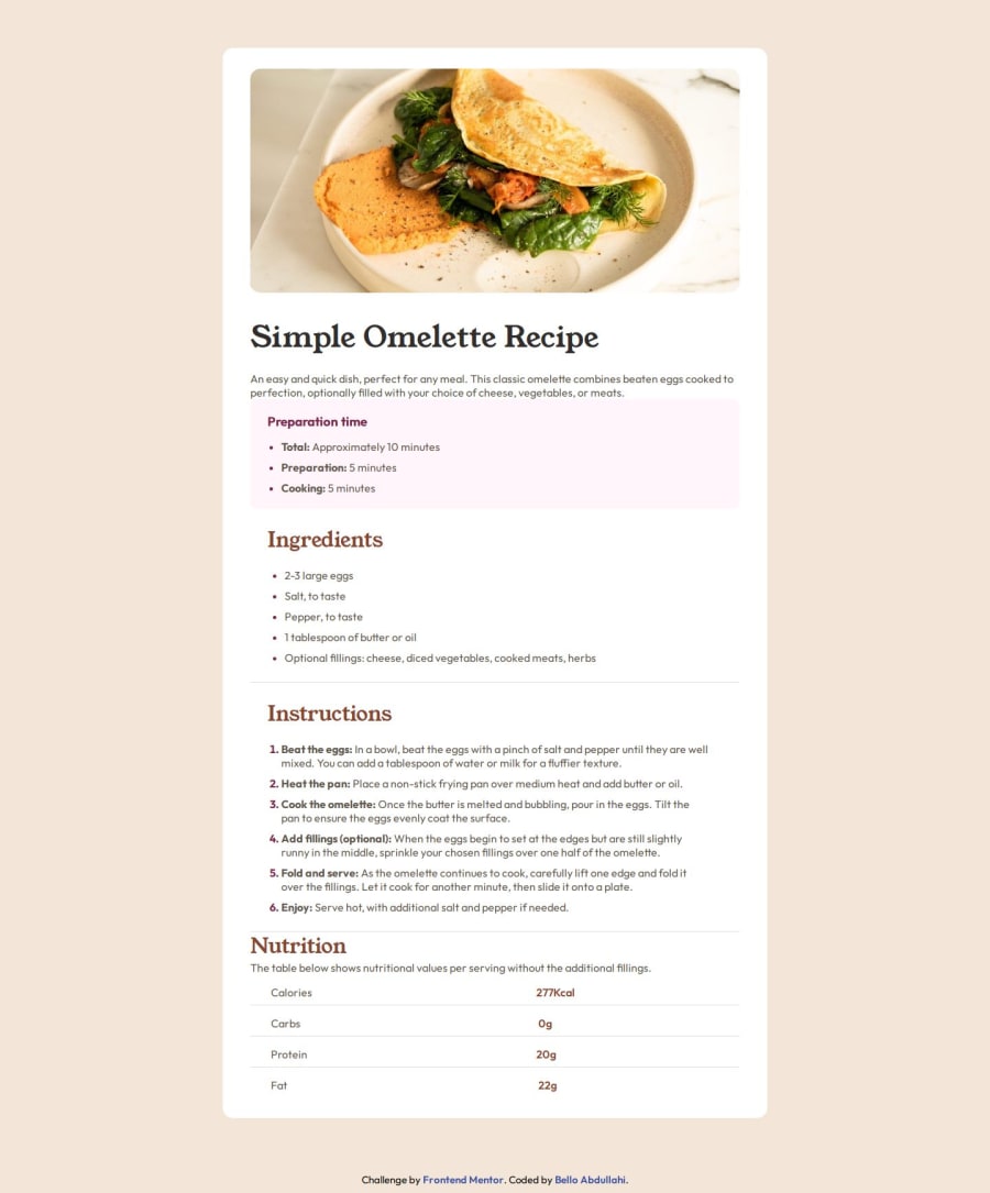 Frontend Mentor Responsive Page Using Css Flexbox Coding Challenge