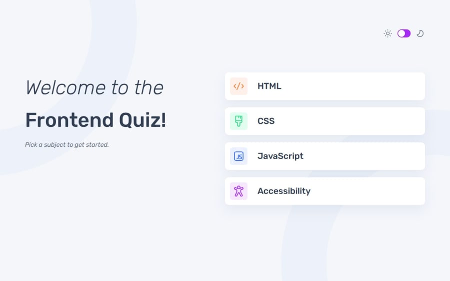 Frontend Mentor Quizz App React Typescript Redux Toolkit And