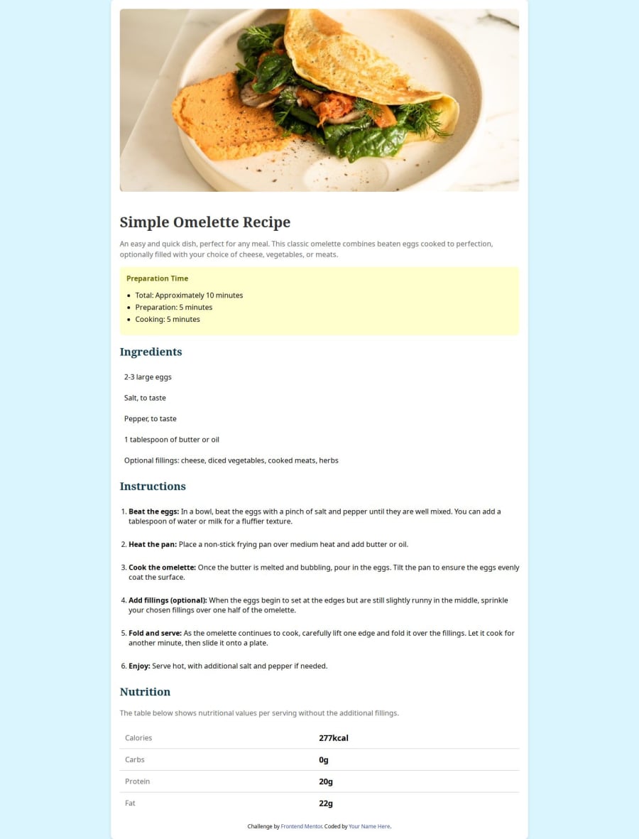 Frontend Mentor Basic Css And Html Coding Challenge Solution