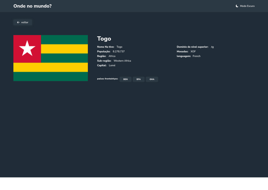 Frontend Mentor Paises React React Router Dom Style Domponents Axios Context Api Coding