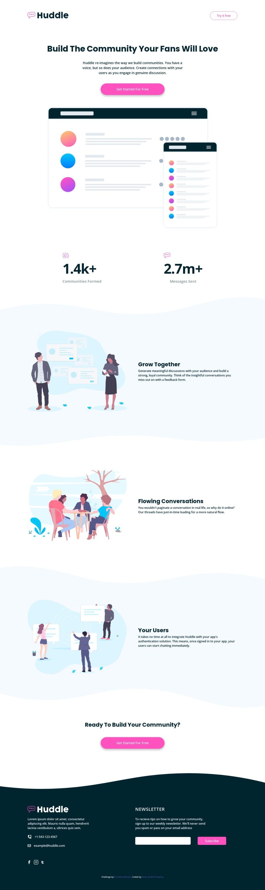 Frontend Mentor Sass Flexbox Grid And Vite Coding Challenge Solution