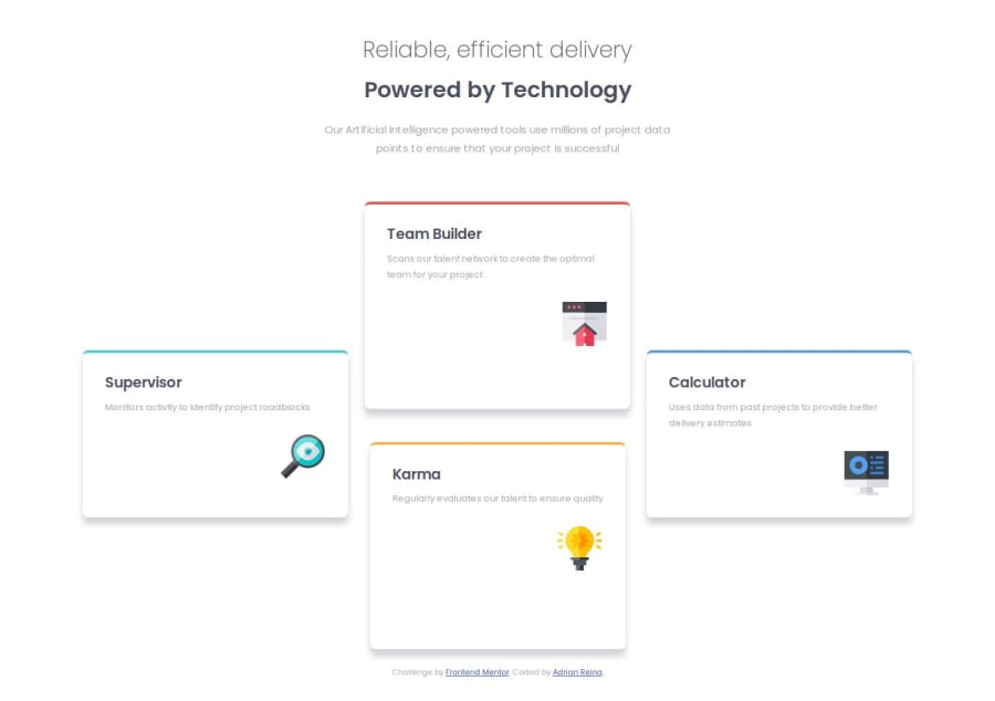 Frontend Mentor Css Grid For Tablets And Vertical Margins To Center It In Its Cells Coding