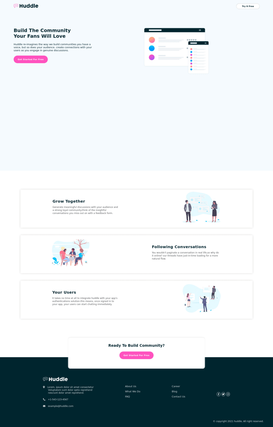 Frontend Mentor Hello Guys I Made This Website Using Html And Csscss Flex Only Coding