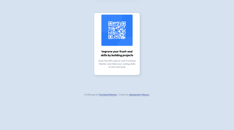 Frontend Mentor Qr Code Component Sass Responsive Coding Challenge Solution