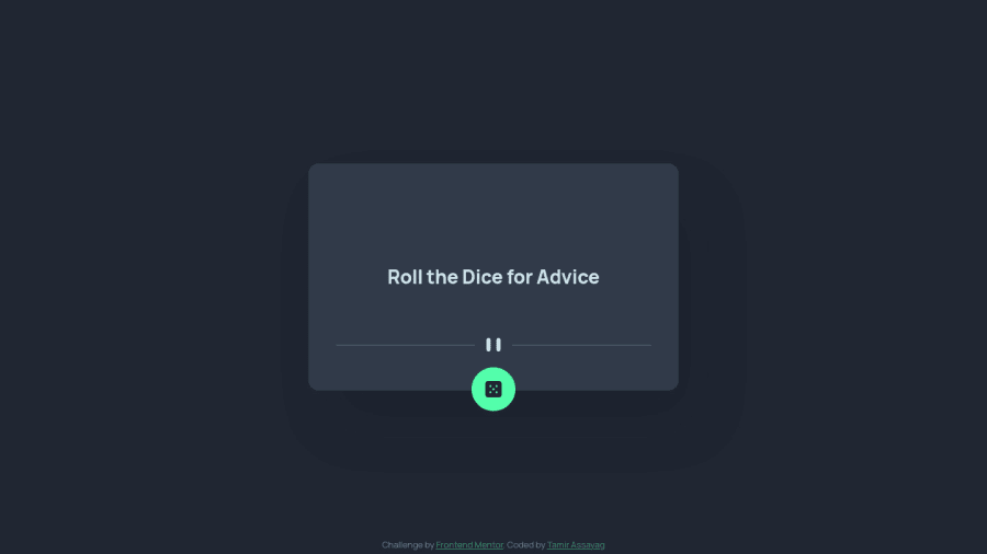 Frontend Mentor Advice Generator Using Vitejs And Jquery Coding