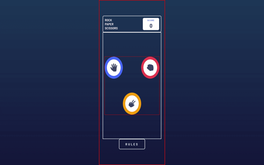 Frontend Mentor Rock Paper Scissors Game Coding Challenge Solution