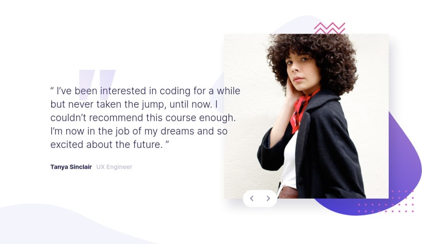 Frontend Mentor Use Of Pure Html Css And Javascript And Test Of Gsap Coding Challenge Solution