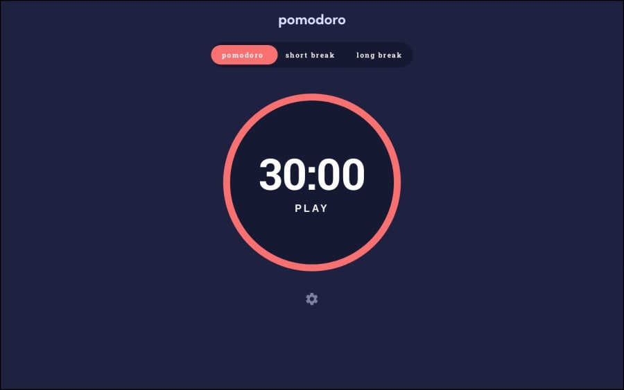 Frontend Mentor Pomodoro Solution Via React Localstorage Coding