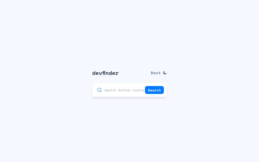 Frontend Mentor Github User Search App With React And Tailwindcss Coding Challenge Solution