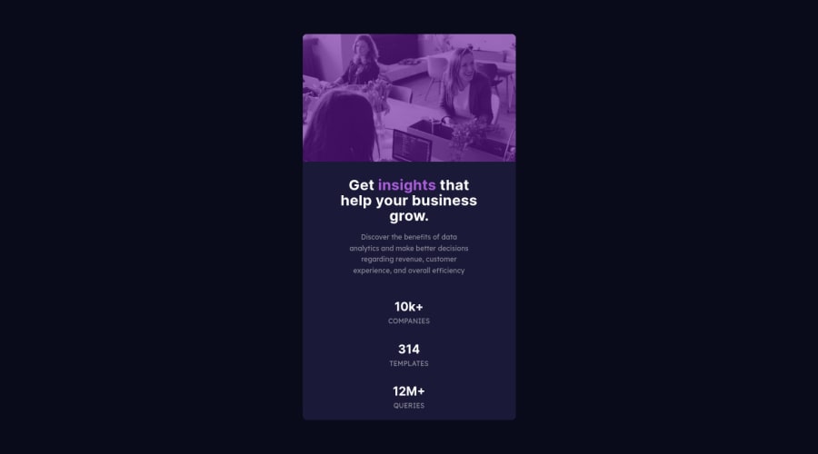 Frontend Mentor Mobile Landing Page Using Css Flexbox Coding Challenge Solution