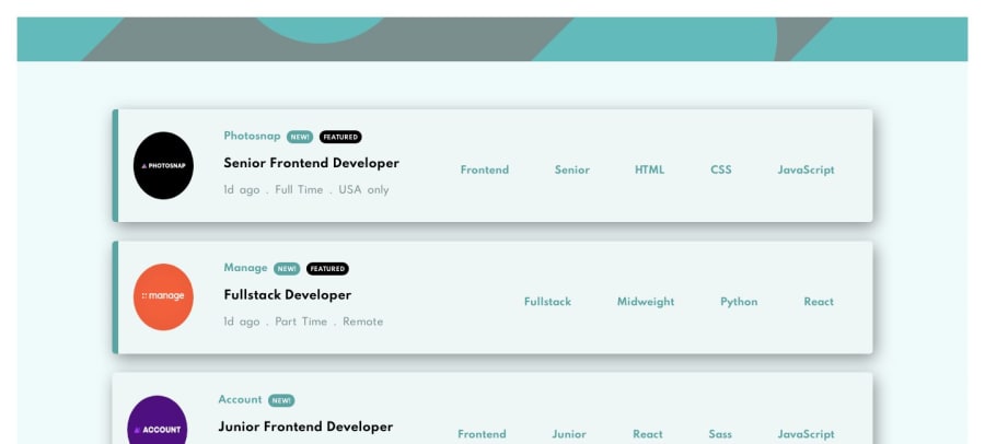 Frontend Mentor React Js Coding Challenge Solution
