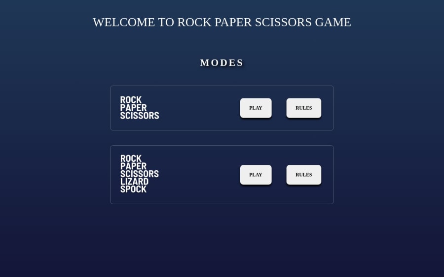 Frontend Mentor Rock Paper Scissors Game Vanilla Js And Bootstrap