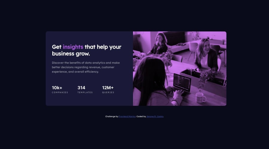Frontend Mentor Html Css Coding Challenge Solution