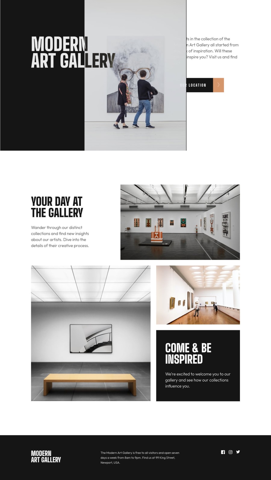 Frontend Mentor Animated Responsive Landing Page Using Gsap And Sass