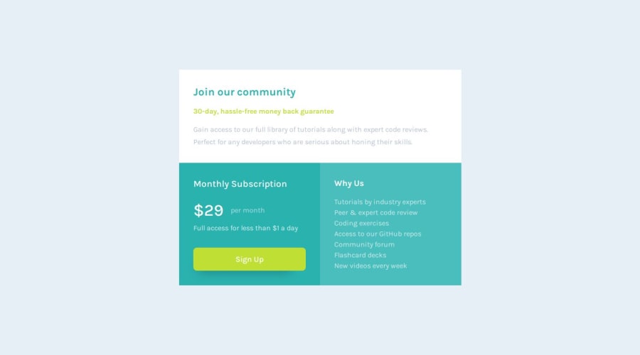 Frontend Mentor Grid Layout Using Html And Css Coding Challenge Solution