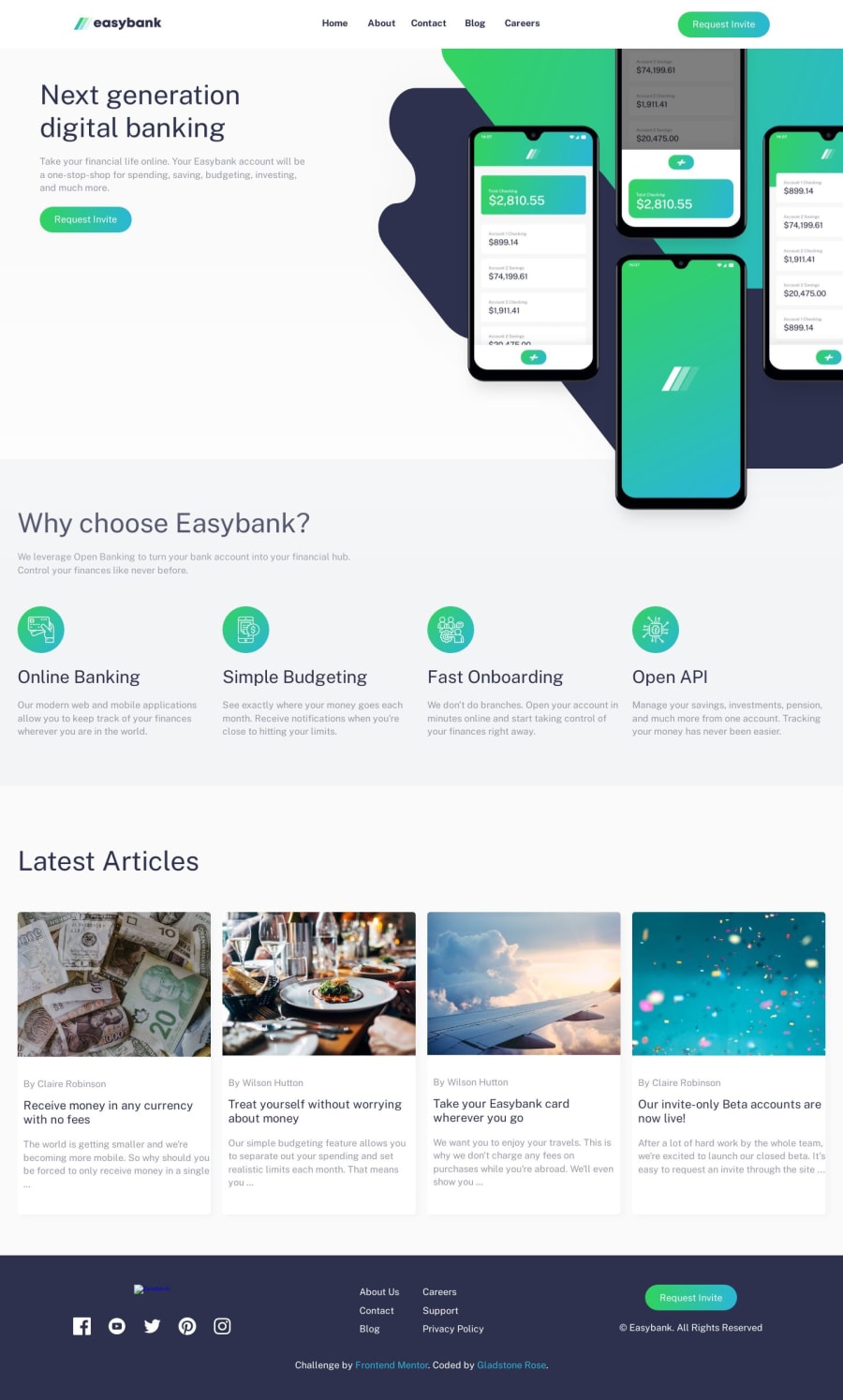 Frontend Mentor Landing Page Using Scss And Css Coding Challenge Solution