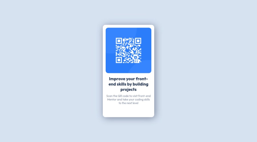 Frontend Mentor Html Css Qrcode Page Coding Challenge Solution