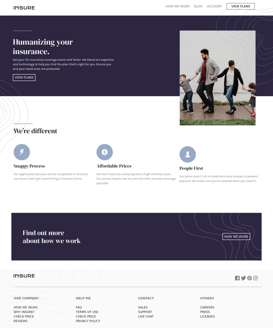Frontend Mentor Resposive Landing Page Using Bootstrap And Js Coding Challenge Solution