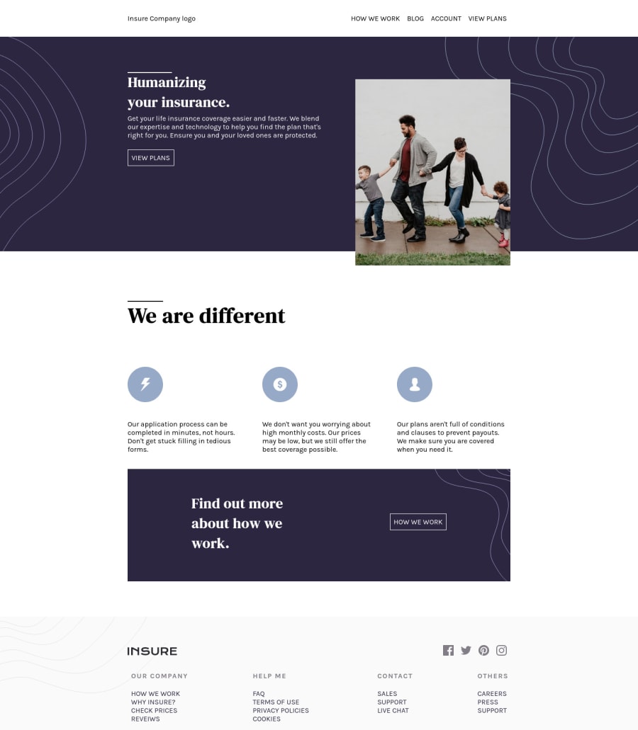 Frontend Mentor Responsive Landing Page Using Css Grid And Flexbox Coding Challenge Solution