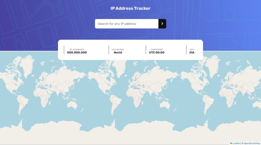 Frontend Mentor Ip Address Tracker Htmlcss Javascript Api Coding Challenge Solution