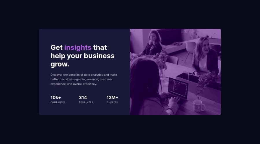 Frontend Mentor Stats Preview Card Component Using Html And Css Coding Challenge Solution