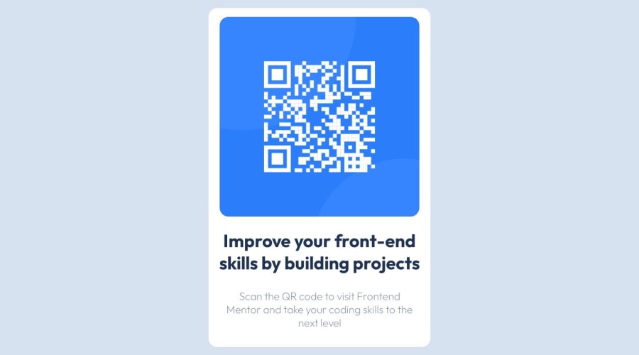 Frontend Mentor Qr Code Component Coding Challenge Solution 1221