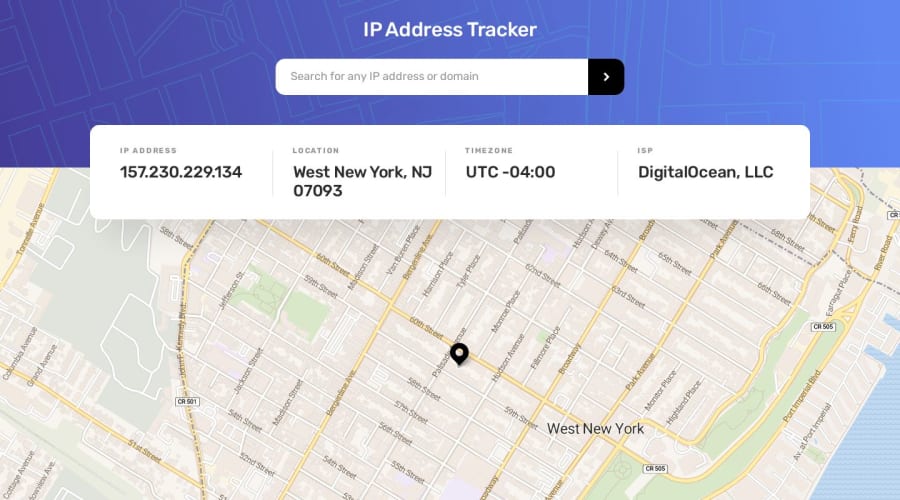 Frontend Mentor Ip Address Tracker App Built With React Coding Challenge Solution