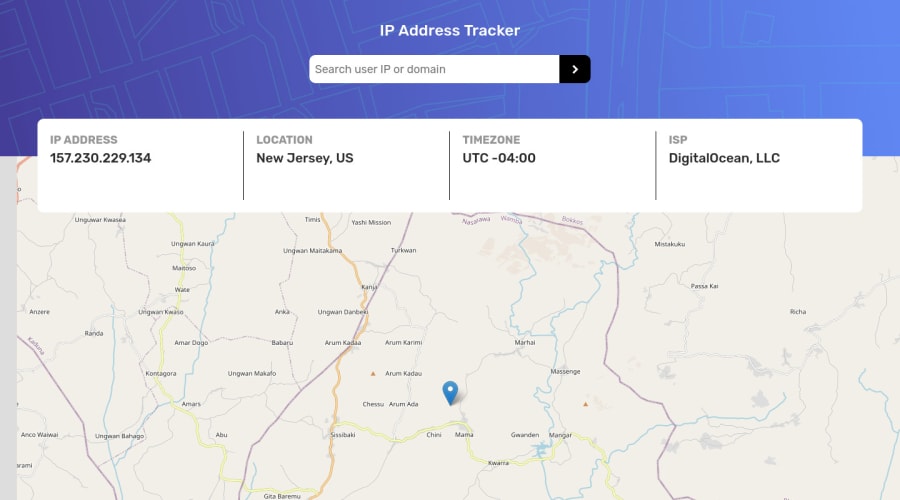 Frontend Mentor Ip Address Tracker With React And Bootstrap Coding