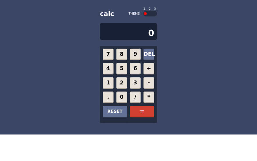 Frontend Mentor Responsive Calculator Build With Reactjs And Tailwind Css Coding Challenge