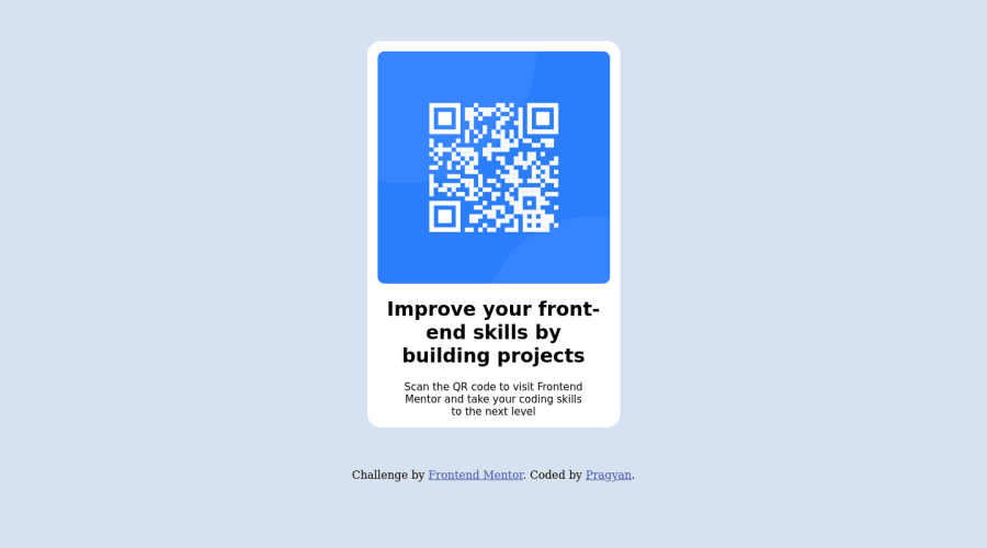Frontend Mentor Qr Codecomponent Using Html Css Coding Challenge Solution