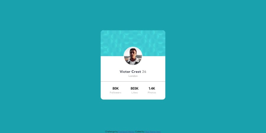 Frontend Mentor Used Positioning Css Grid And Flexbox Coding Challenge Solution