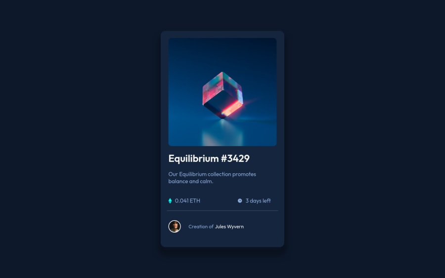 Frontend Mentor Css Flex Coding Challenge Solution