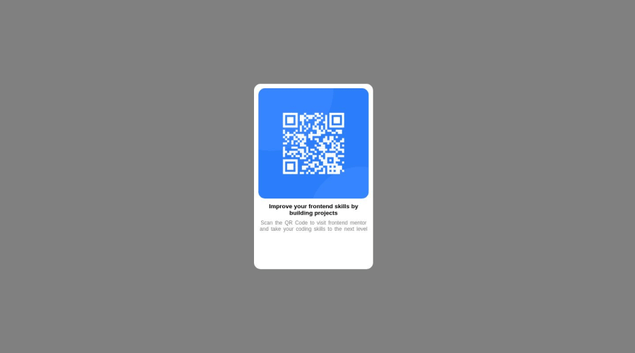 Frontend Mentor Qr Scanner Coding Challenge Solution