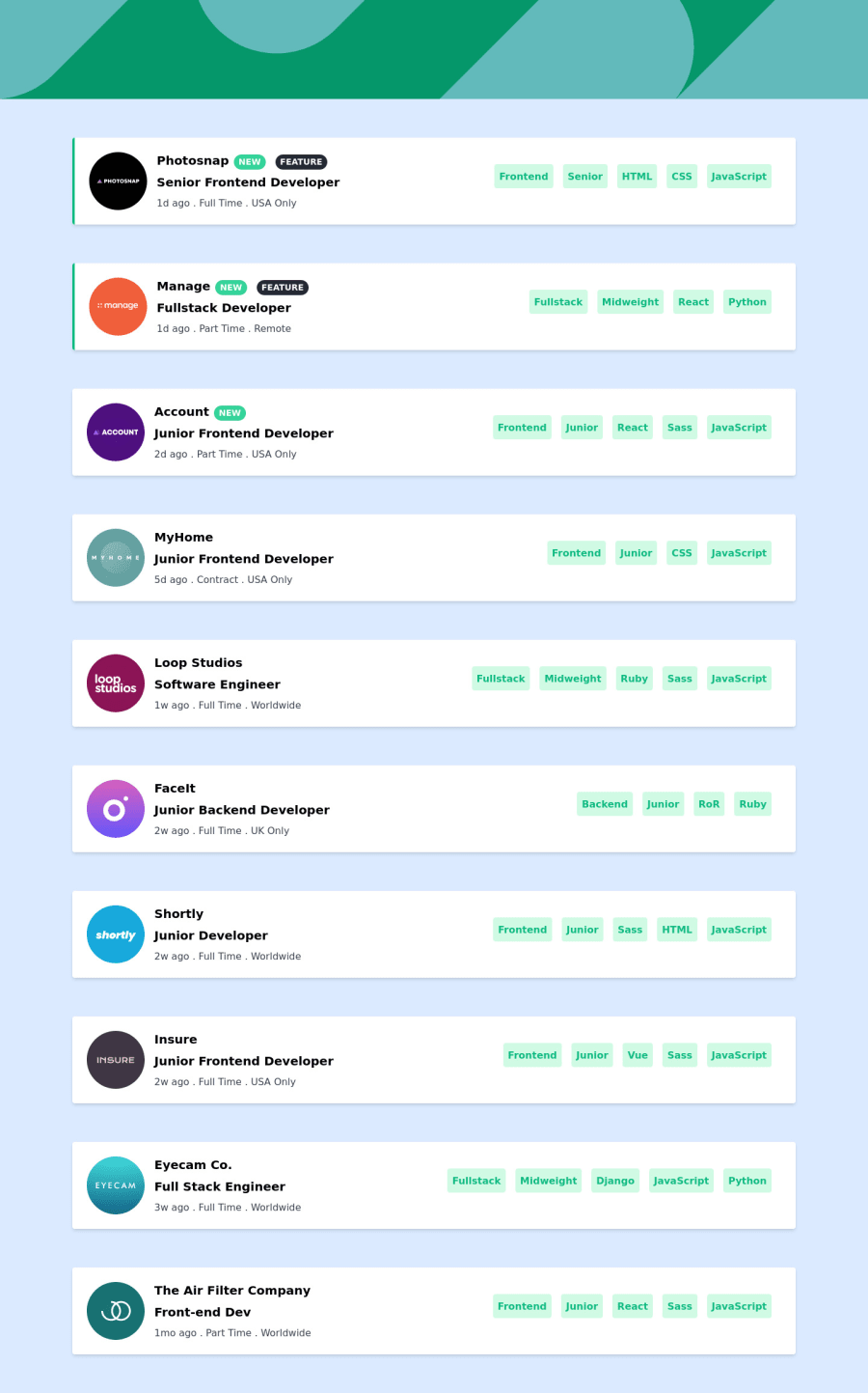 Frontend Mentor Using Tailwindcss React Javascript Coding