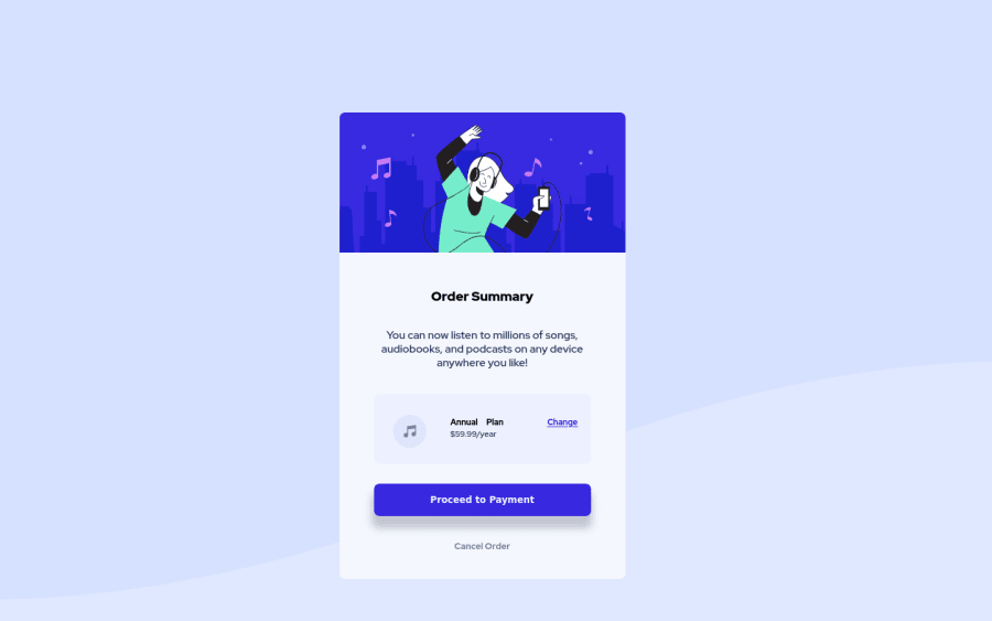 Frontend Mentor Summary Card Component Using Html And Sass Coding Challenge Solution