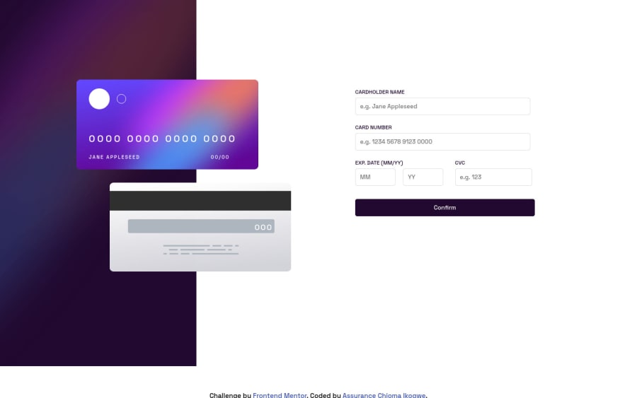 Frontend Mentor Css Grid Vanilla Javascript Javascript Local Storage Coding Challenge Solution