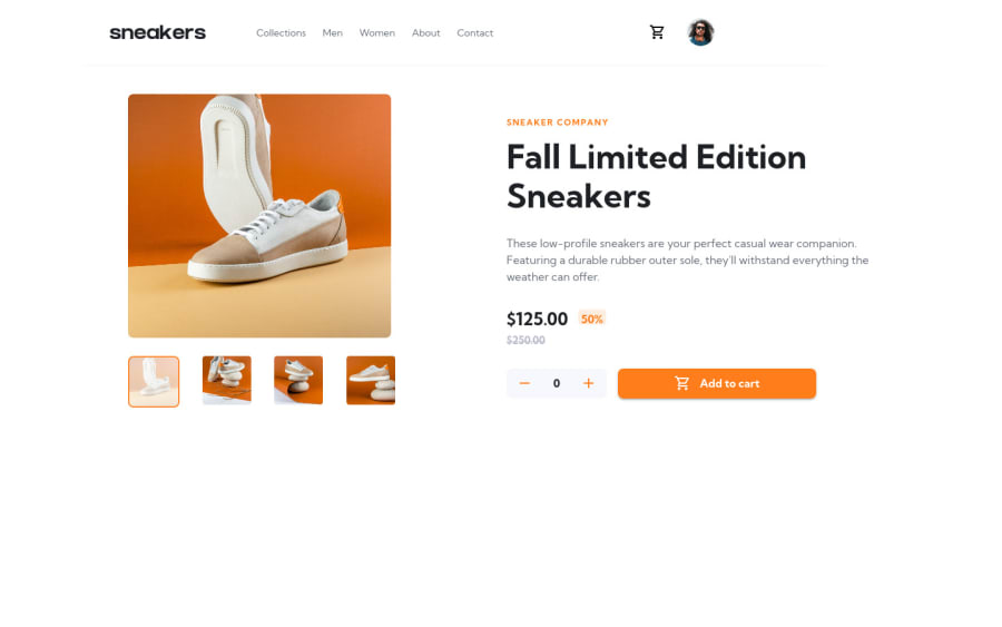 Frontend Mentor E Commerce Product Page Using React Material Ui And Bootstrap Coding