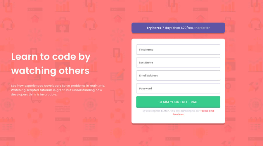Frontend Mentor Html Css Vanilla Js Mobile First Coding Challenge Solution