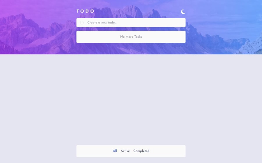 Frontend Mentor Todo List Using React Typescript And Tailwind Coding Challenge Solution