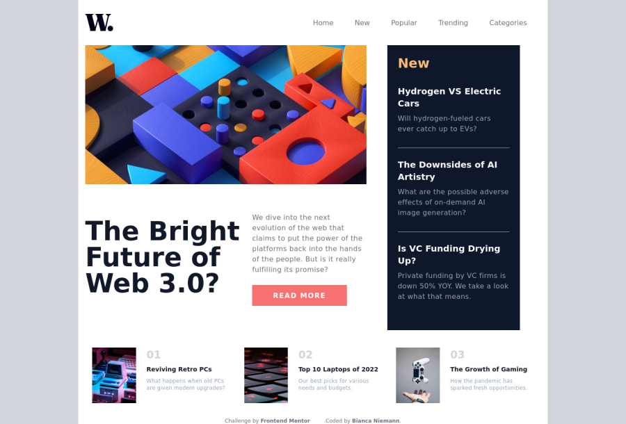 Frontend Mentor Html Js And Tailwind Css Coding Challenge Solution