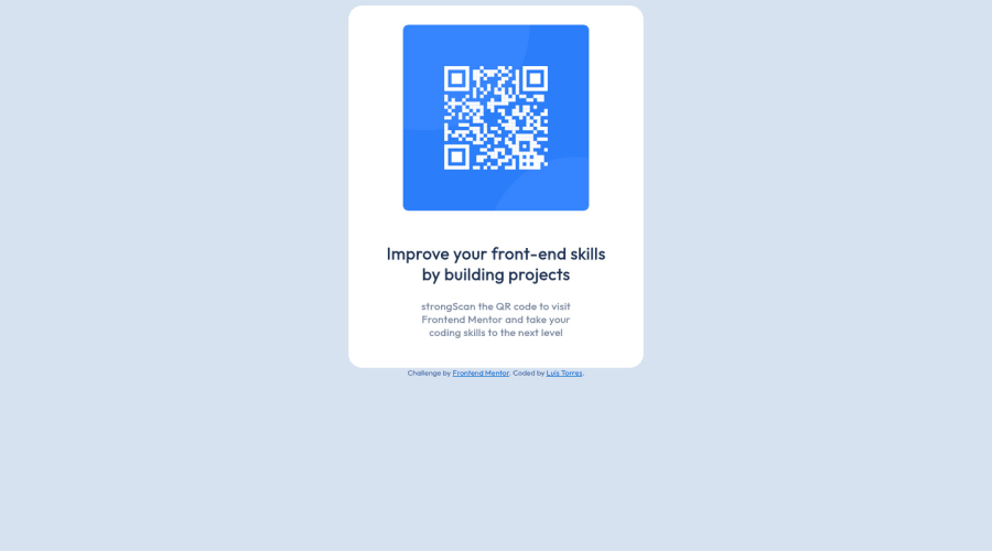 Frontend Mentor Qr Code Builder Using Atom Coding Challenge Solution