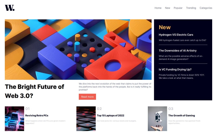 Frontend Mentor Responsive Solution Using Tailwind Css And Flexbox Coding Challenge Solution